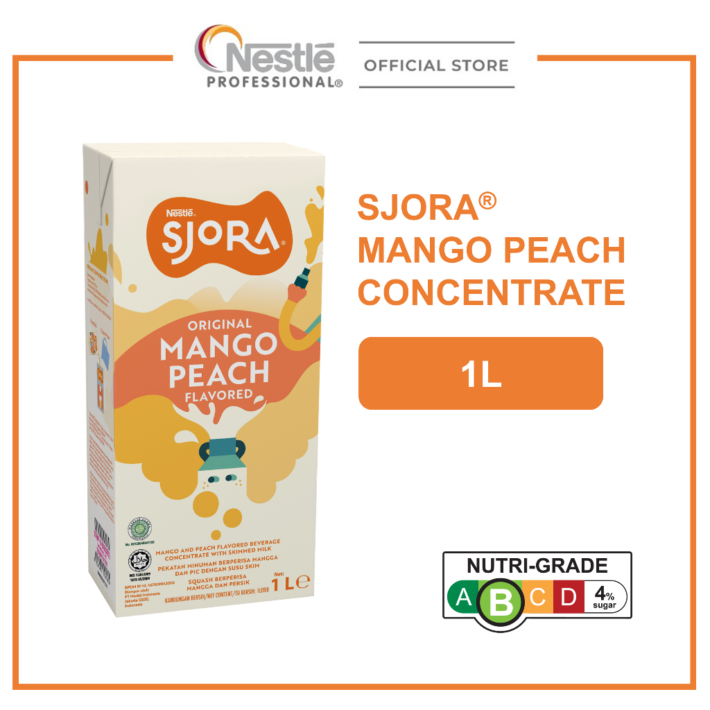 SJORA® Mango Peach Concentrate - 1L | Shopee Singapore