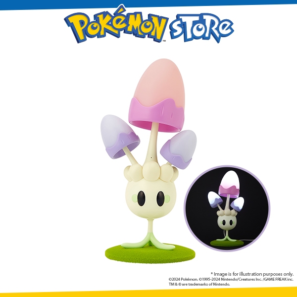 Pokémon Center Original Motion Detector LED Light Figure Morelull ...