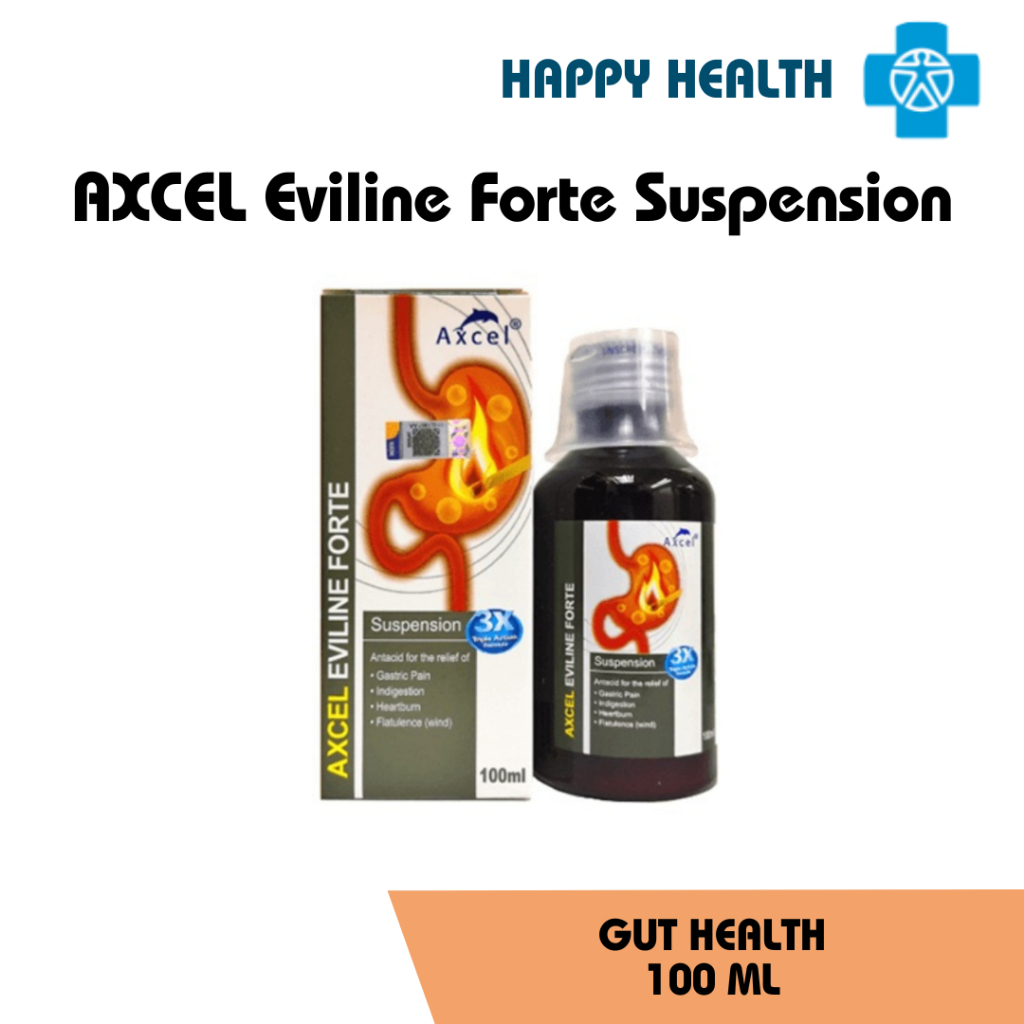 AXCEL EVILINE FORTE Suspension Triple Action 100ml (EXP May 2025 ...
