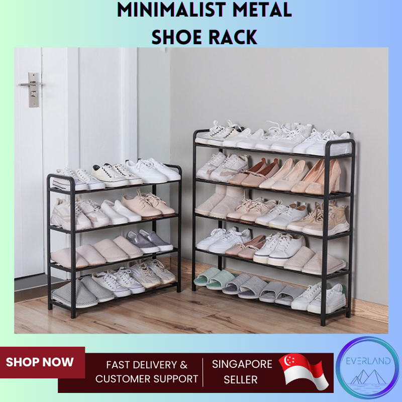 🇸🇬 Metal Shoe Rack/ Minimalist Design Shoe Rack/ BTO Choice/ High ...