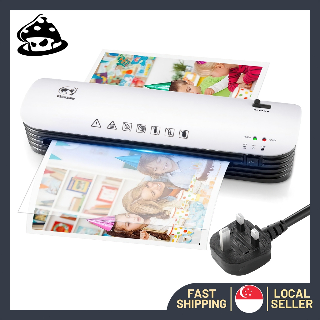[ SG Ready Stock] Laminator A4 Laminating Machine Hot Cold Laminating ...