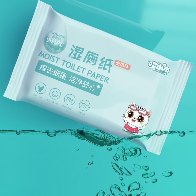 SG READY STOCK EDI Purified Water Flushable Wet Tissue (10 packets ...