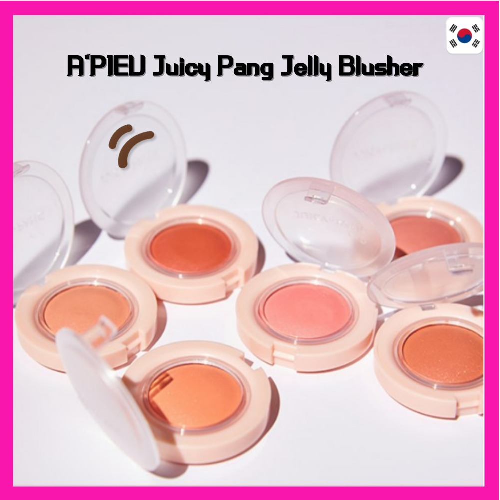 [A'PIEU] APIEU Juicy Pang Jelly Blusher - 4.8g / 6 Colors / From Korea | Shopee Singapore