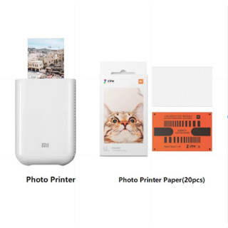 [Instock] Xiaomi Mi Portable Printer Sticky Photo Paper 20 sheets ...