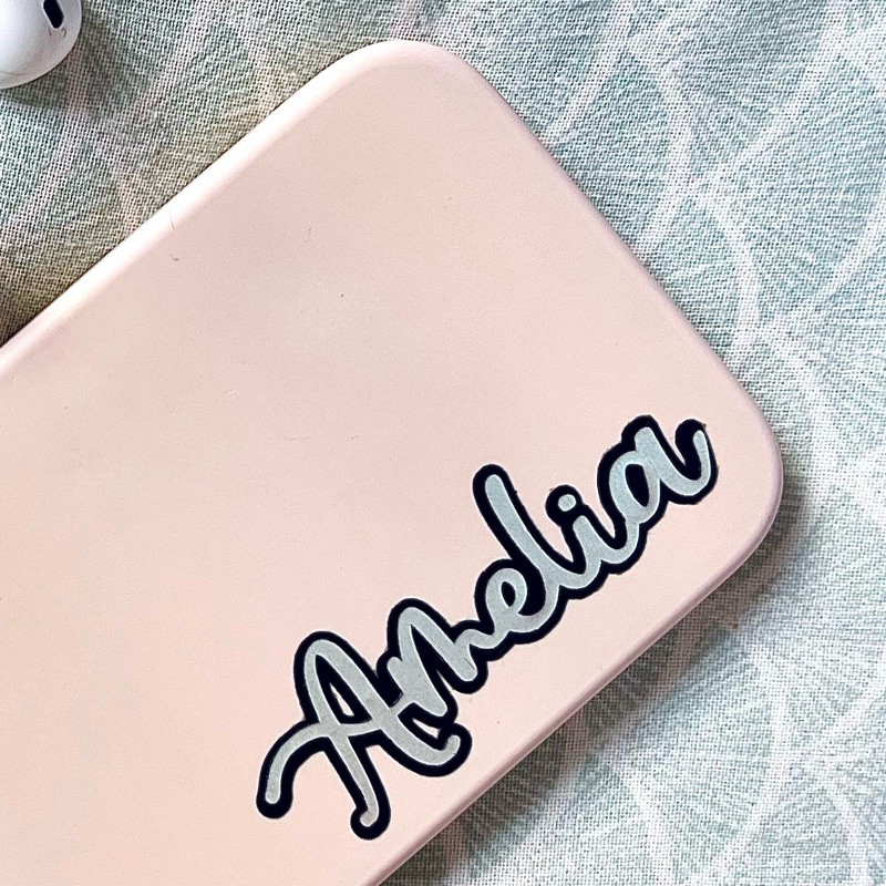 Customised Name Vinyl Stickers (Double Layer) | Shopee Singapore