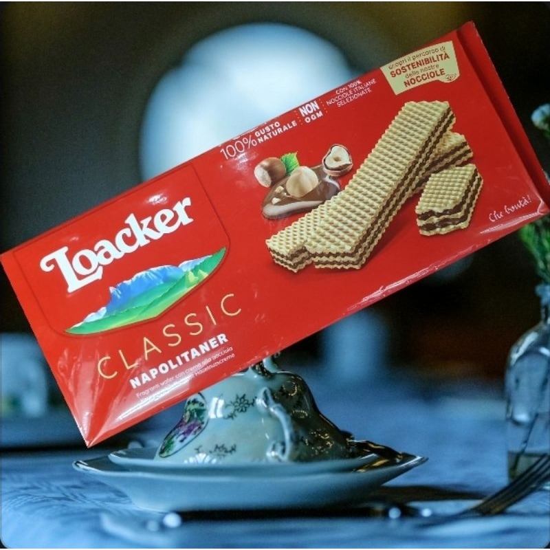 (Bundle Of 2) LOACKER Classic Napolitaner WAFERS Stick Biscuit 175g ...