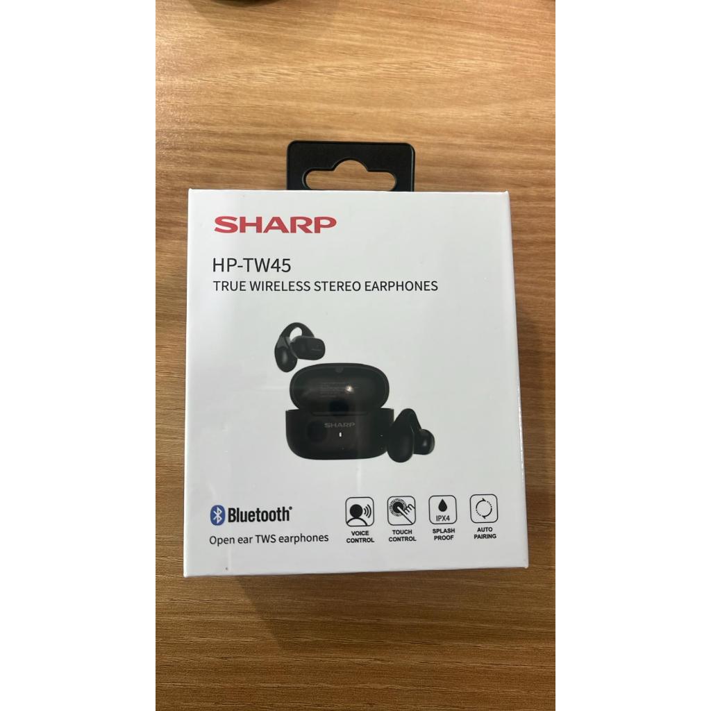[SG Stocks] SHARP Open-ear True Wireless Earbuds (BLACK) HP-TW45(BK ...