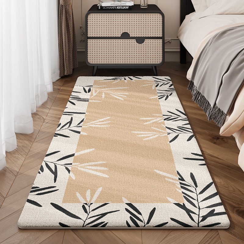 *SG SELLER* Anti Slip Cashmere Floor Mat|40x120cm Thick MicroFiber ...