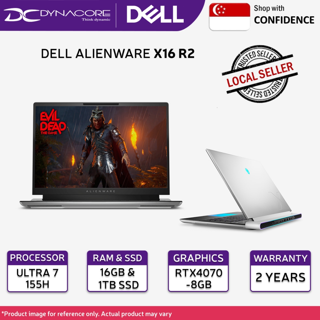 【Ready-Stock】 DELL ALIENWARE X16 R2 GAMING LAPTOP (Ultra 7 155H /16GB ...