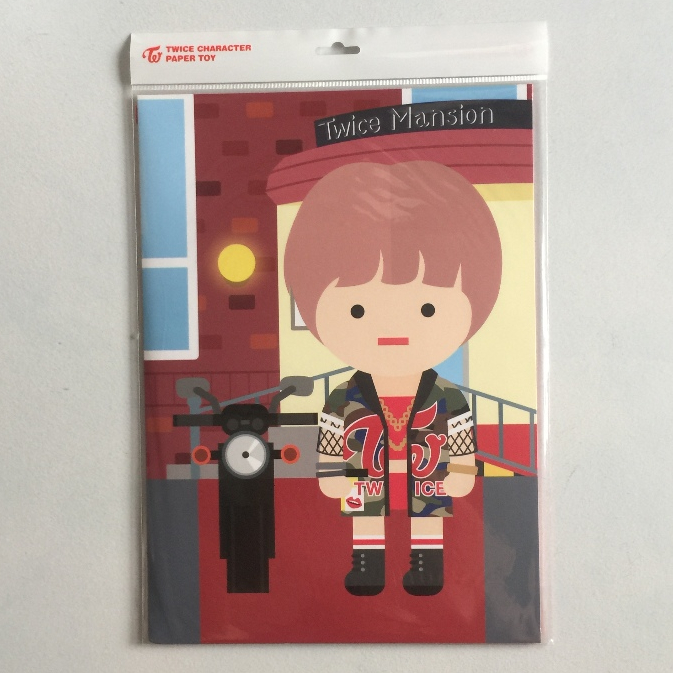 [LIMITED EDITION] TWICE K-POP OFFICIAL CHARACTER PAPER TOY DOLL SET ...