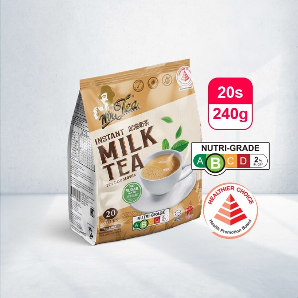 Mr Tea Instant Milk Tea No Sugar Added 20s x 2pkts | Shopee Singapore