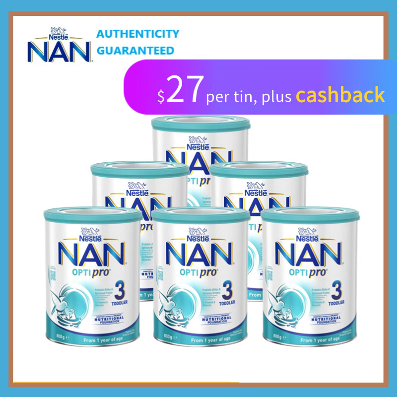 [Limited time - 6 tins] Nestle NAN Optipro 3 stage 3, Opti pro3 SG ...