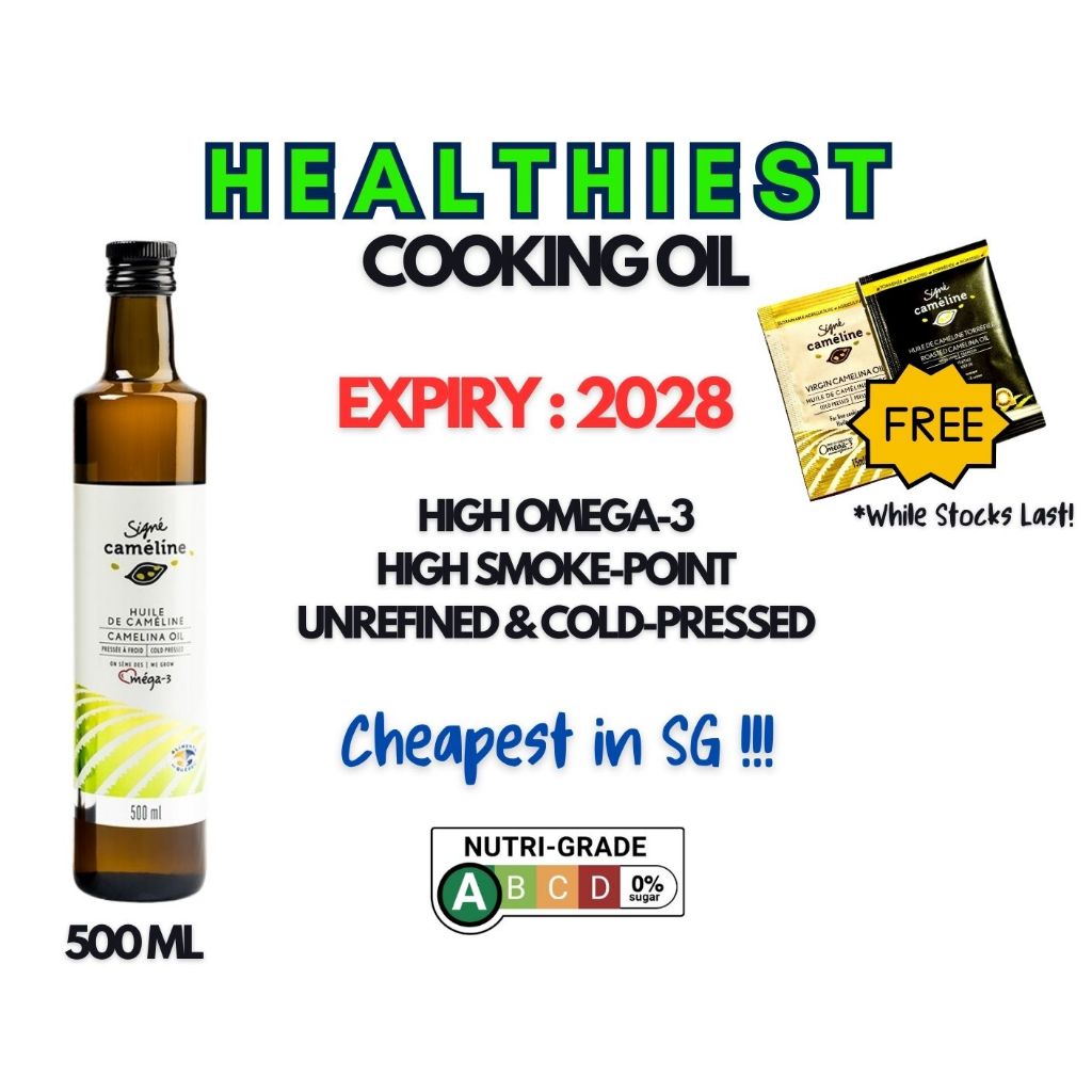 2028 Expiry !!The Healthiest Award Winning Cooking Oil *Camelina ...