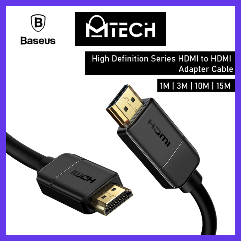 MTech High Definition Series HDMI to HDMI Adapter Cable 15M / 10M / 3M ...