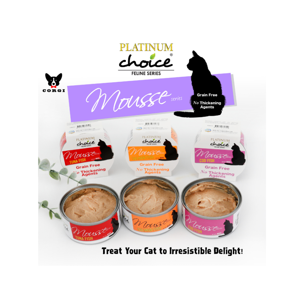 Platinum Choice® Mousse Range 80g ( 24 cans per carton) | Shopee Singapore