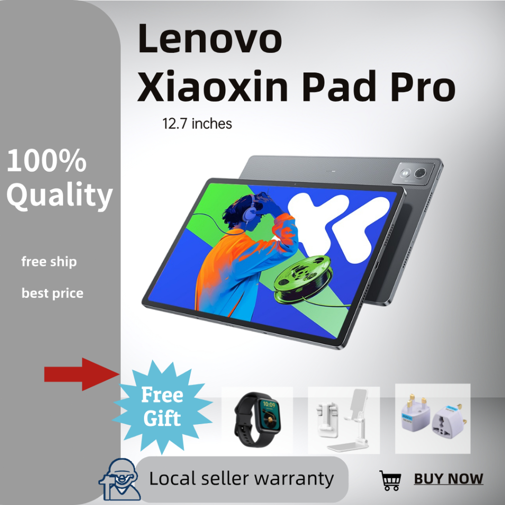 【2025】Lenovo Xiaoxin Pad Pro 12.7 inches 2.9k screen 144Hz Dimensity ...