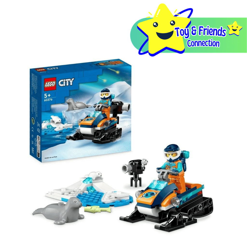 LEGO City Exploration 60376 Arctic Explorer Snowmobile Building Set ...