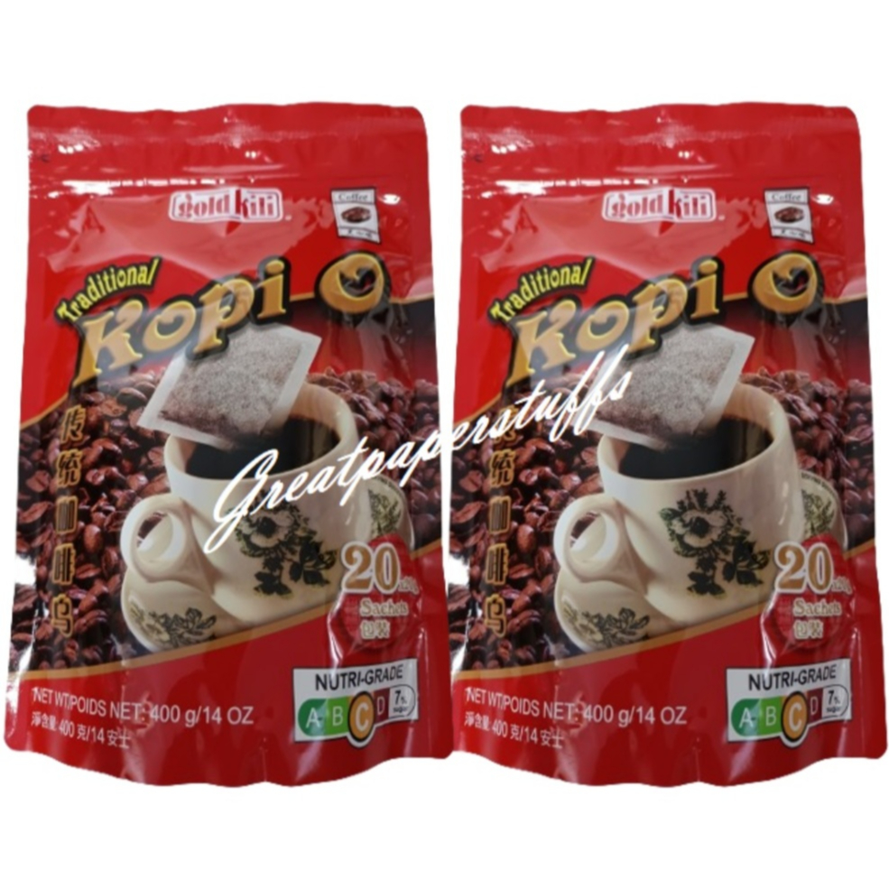 (20sachets x 20g x 8packs) Gold Kili Traditional Kopi O 20g - Promo ...