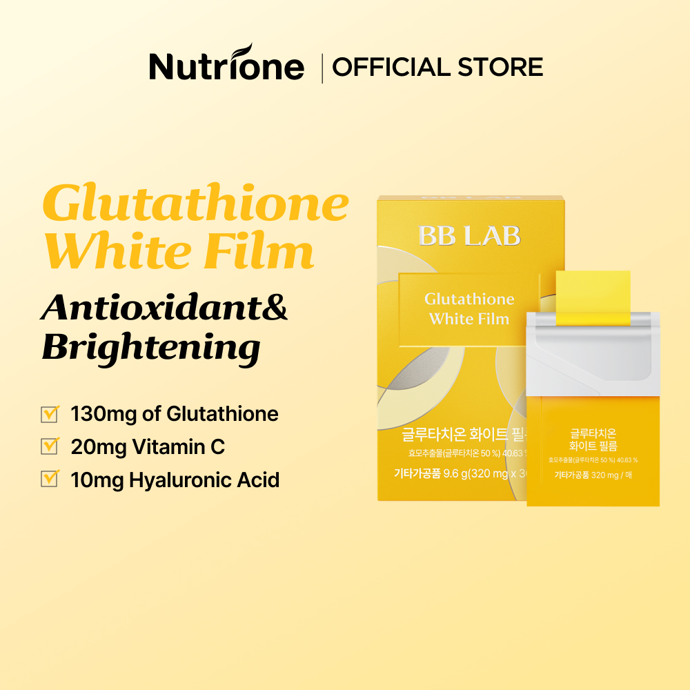 NUTRIONE BB LAB Glutathione White Film (30ea/BOX) | Shopee Singapore