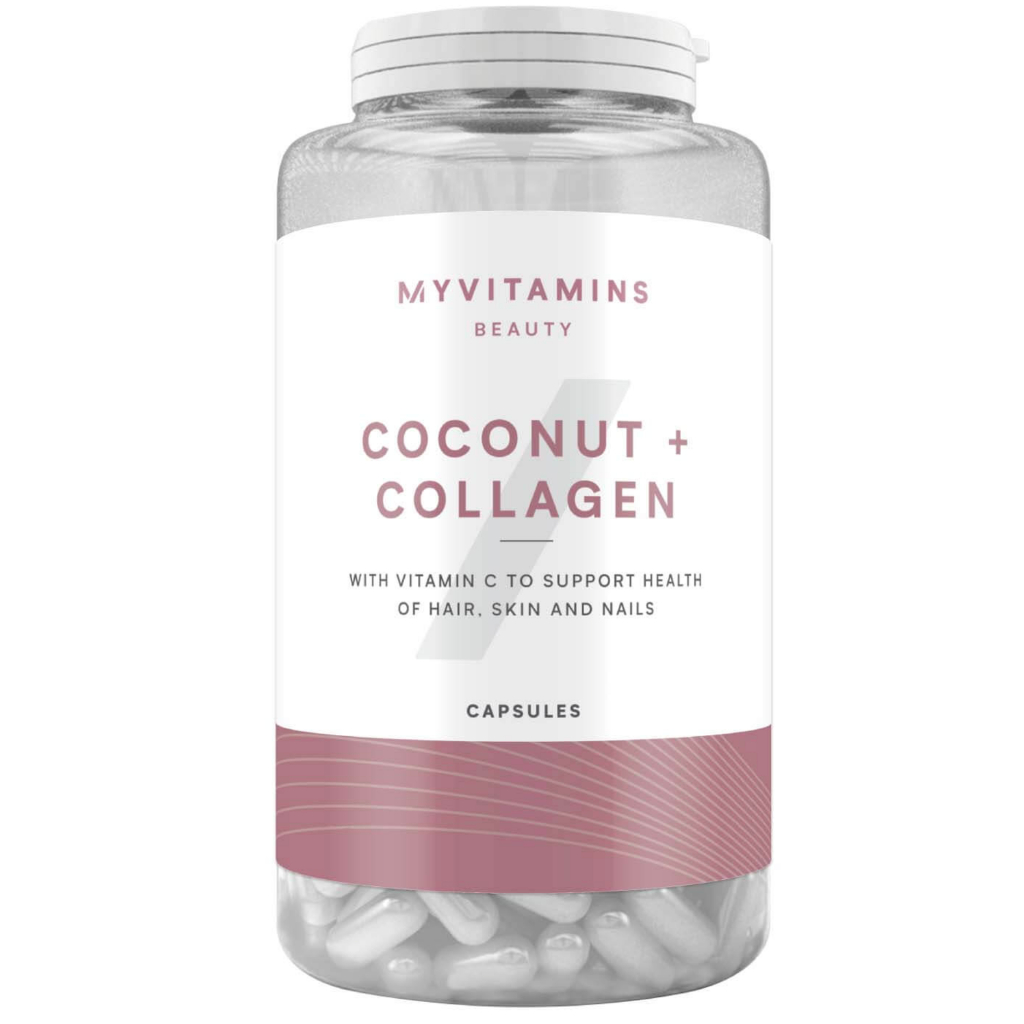 Myprotein Coconut + Collagen Capsule - with added Vitamin C. Support ...