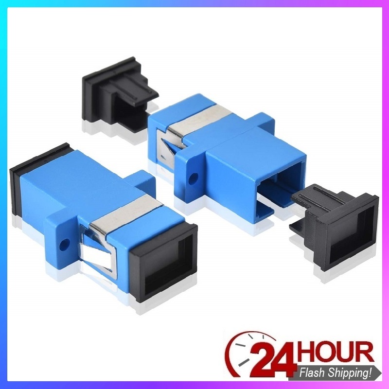 SC/UPC Adaptor Fiber Optic Adapter Flange Fiber Connector sc connector ...