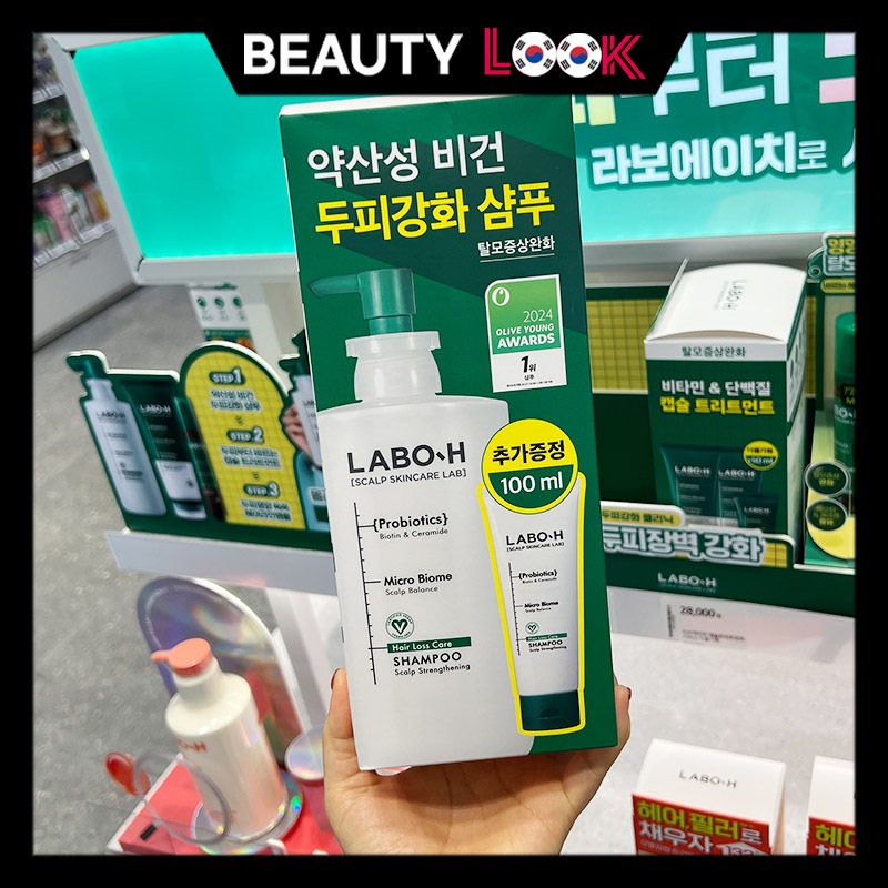 OLIVEYOUNG select LABOH hair loss care shampoo Korea Delivery | Shopee ...