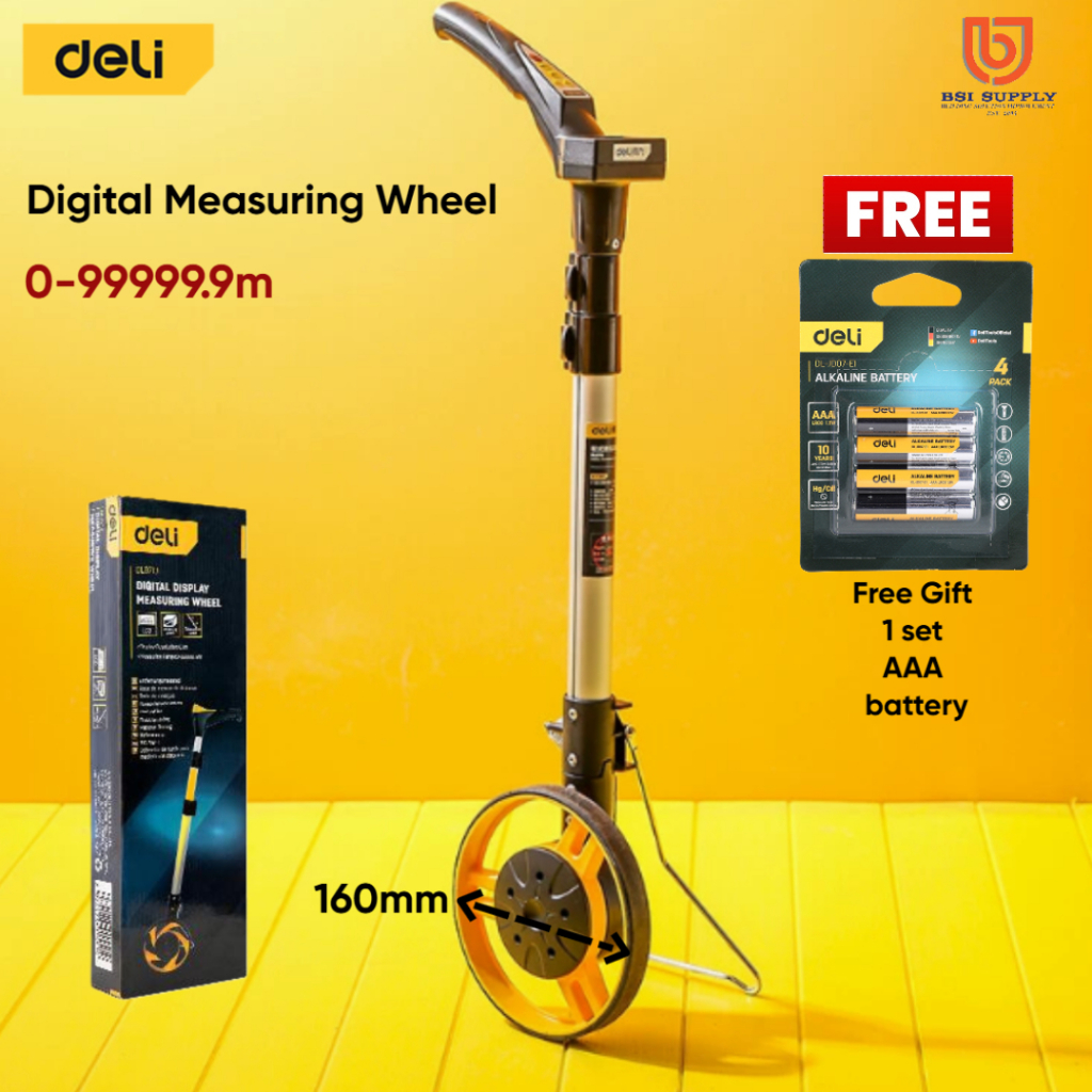 (SG Stock) Hand-push Distance Measuring Wheel Premium Quality (Digital ...