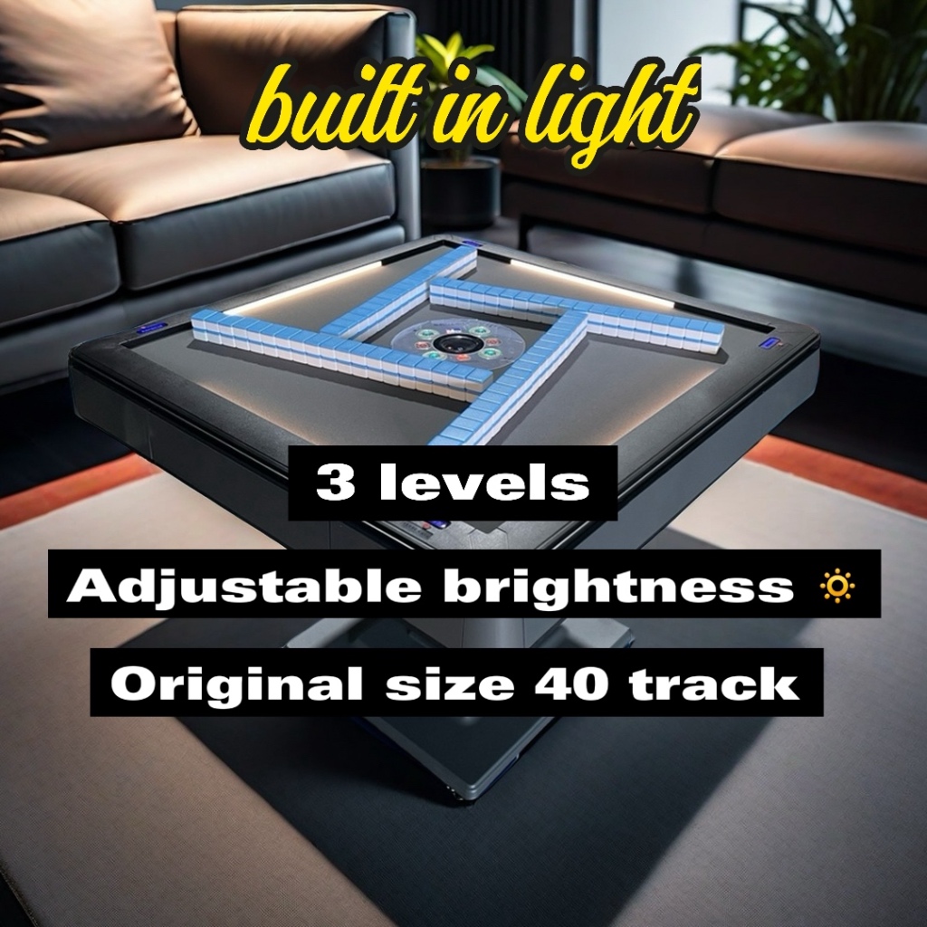 𝐅𝐔𝐍𝐓𝐎𝐖𝐍 / Automatic Mahjong Table / 3rd Roller Coaster / Built In Light ...