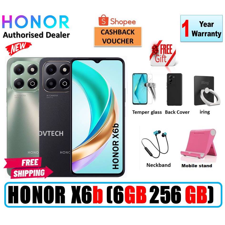 1.1 SALE!!! Honor X6b | 6+6 GB RAM 256 GB ROM | Local Set 1 Year HONOR ...