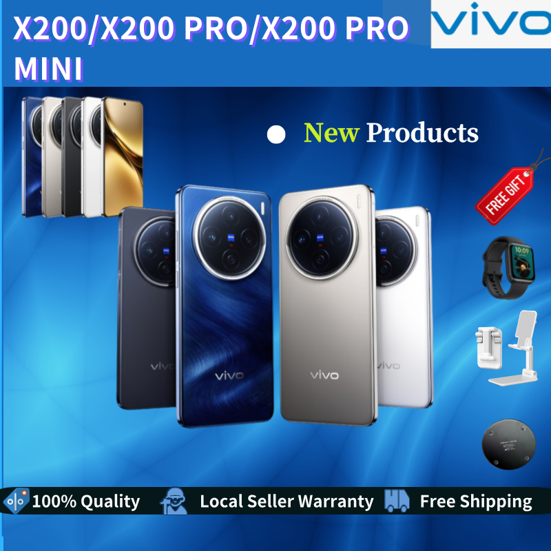 【New】Vivo X200 Pro/X200 Pro mini /X200/Dimensity 9400 ZEISS Imaging 1 Year local Seller warranty ...