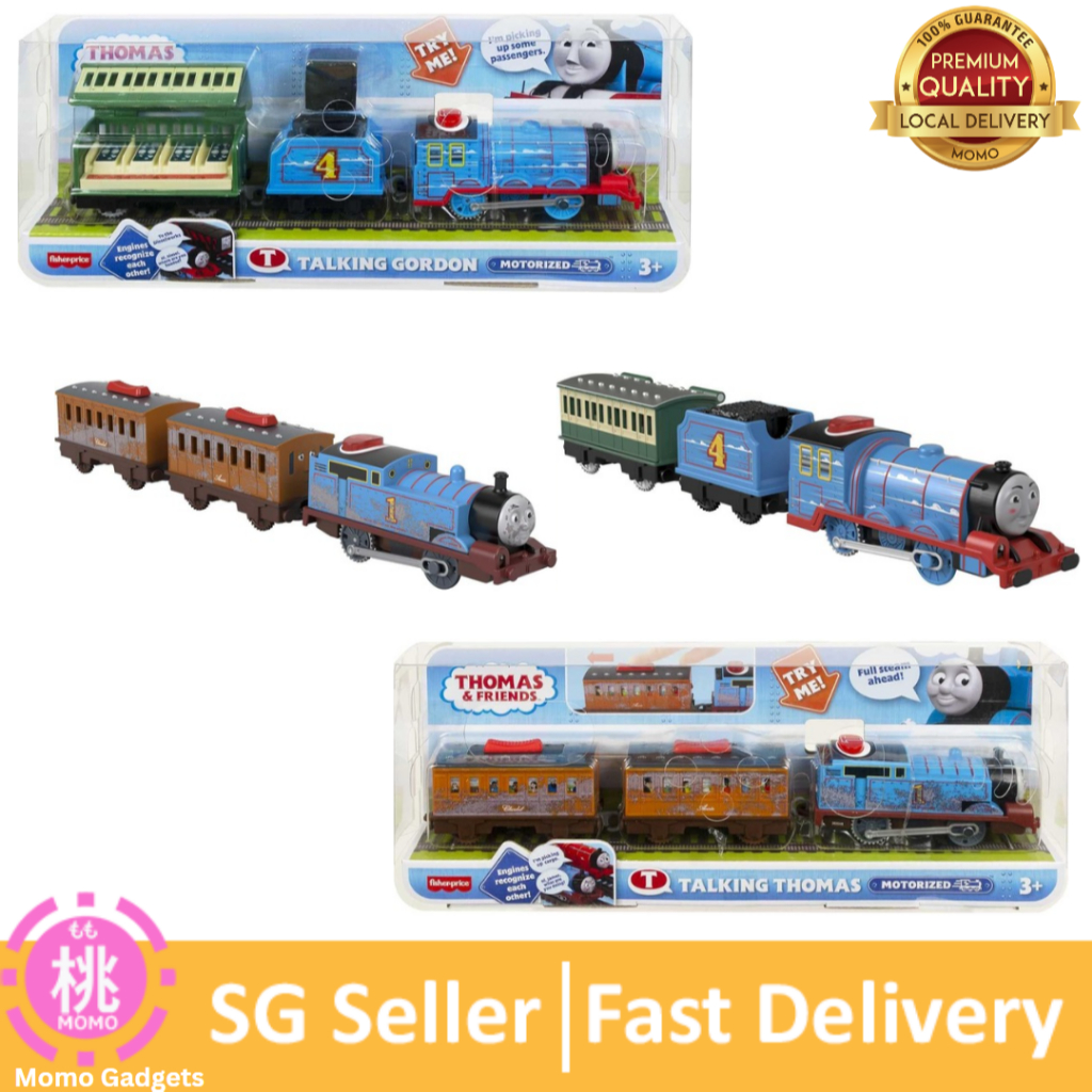 Thomas & Friends Motorized Toy Train Talking Thomas / Gordon Engine ...