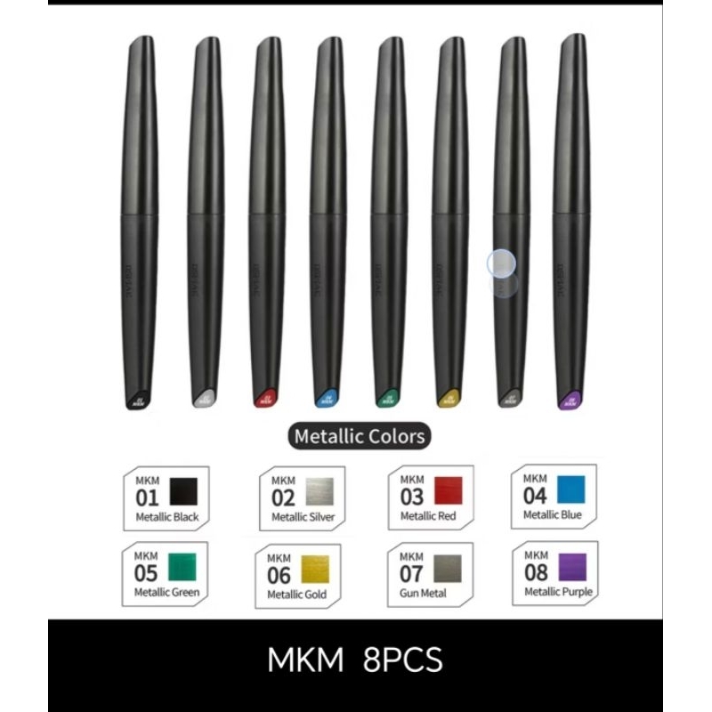 [SG LOCAL READY STOCK] 25 PCS DSPIAE MARKER (12 pcs basic Color, 5 pcs ...