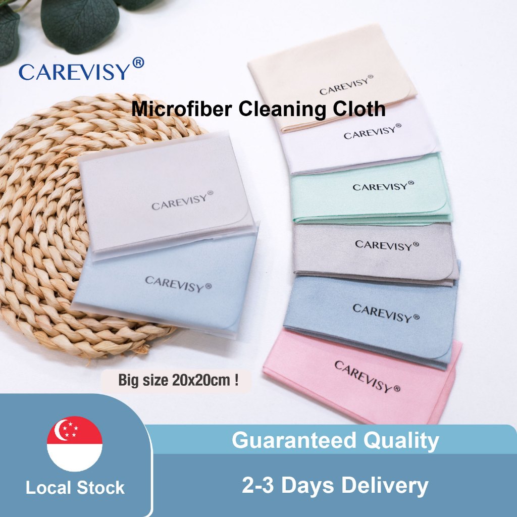 CAREVISY Spectacle Cloth Microfiber Cleaning Cloth for Spectacles ...