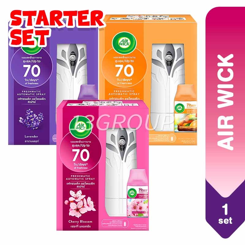 Air Wick Freshmatic Automatic Spray Starter Kit, 1 Set | Shopee Singapore