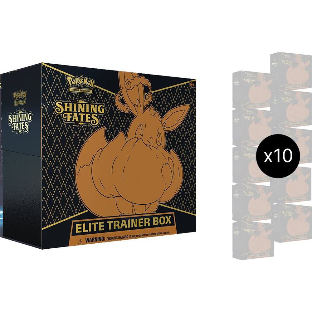 [Pokemon] Shining Fates Elite Trainer Box Case | Shopee Singapore