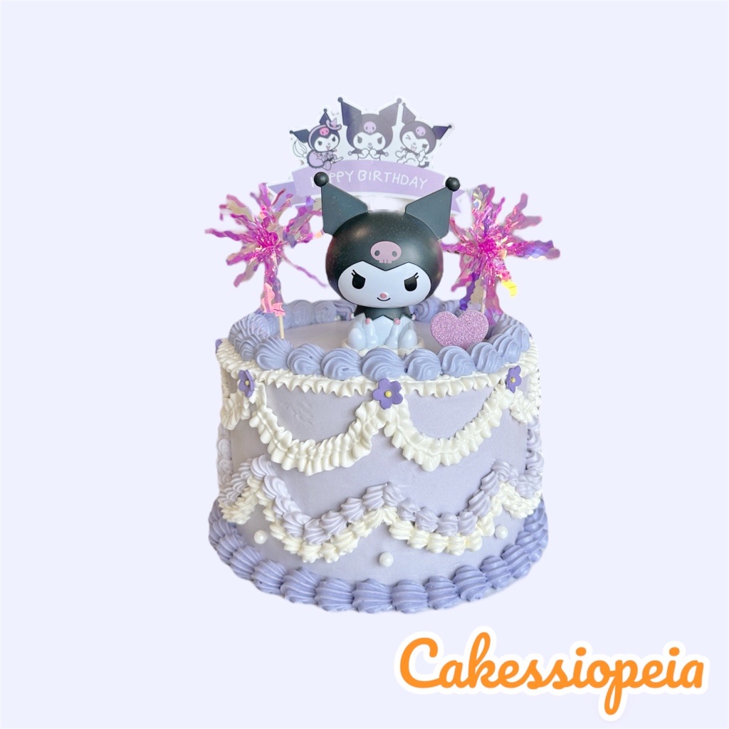 Kuromi Design cake/Birthday Cake/Cake/Kuromi | Shopee Singapore