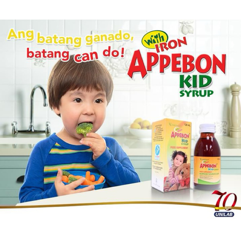 Appebon with iron Children Multivitamins Syrup 250Ml | Shopee Singapore