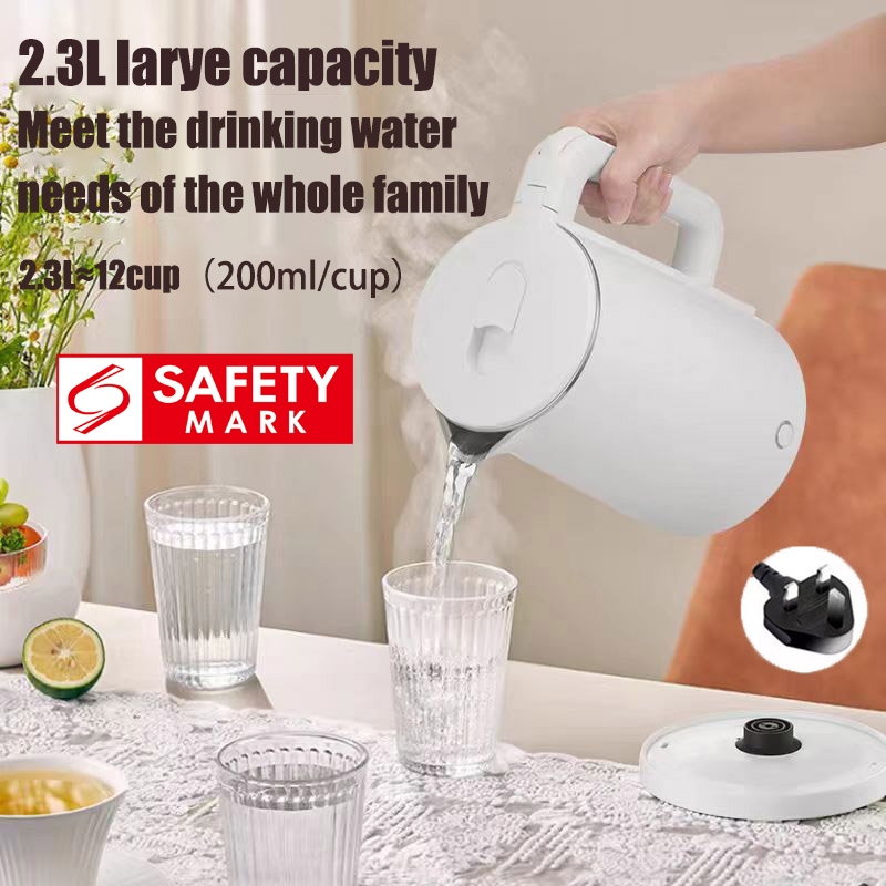 (1-3 Days Delivered)2.3L Electric Kettles Stainless Steel 1500W Kettle ...