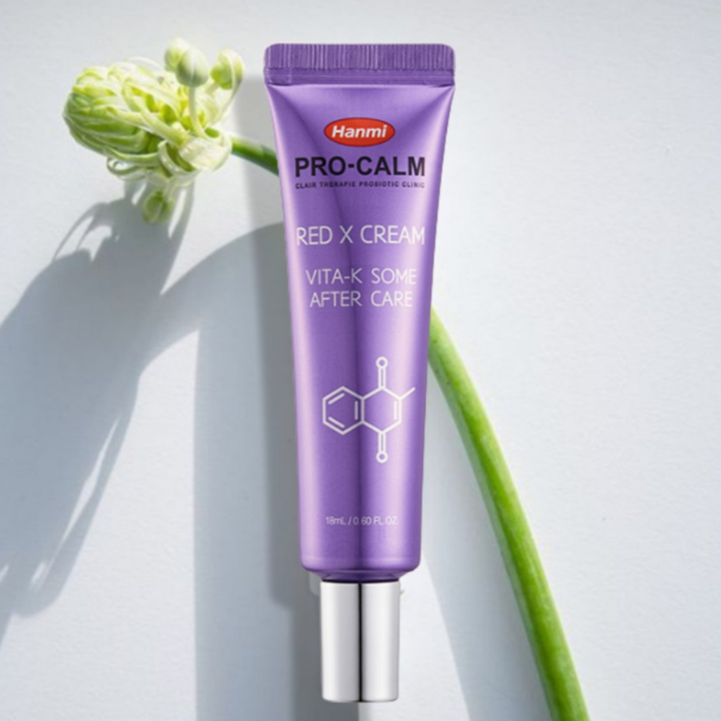 HANMI PRO CALM RED X CREAM 18ml Soothing Regenerative Hypoallergenic Bruising, from Seoul, Korea ...