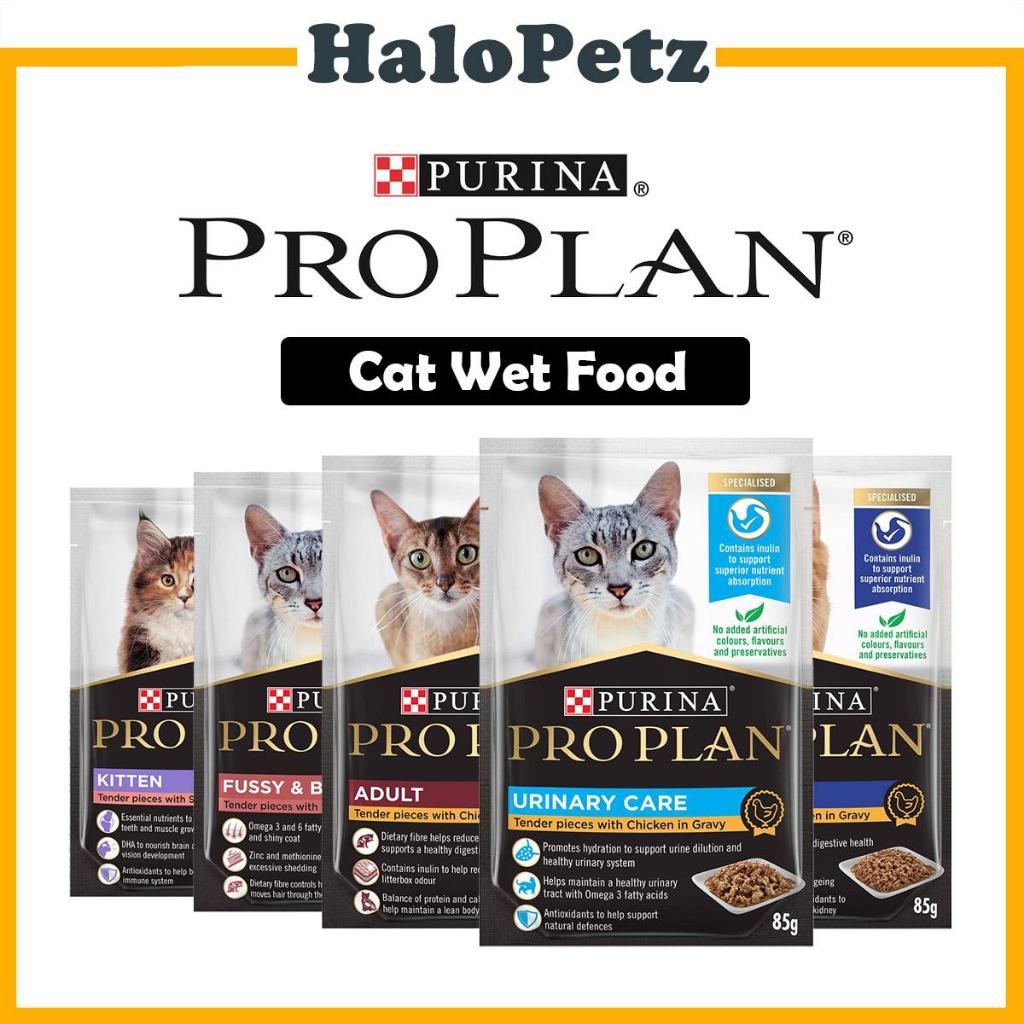 Purina Pro Plan Cat Pouch 85g | Kitten | Urinary | Adult Chicken ...