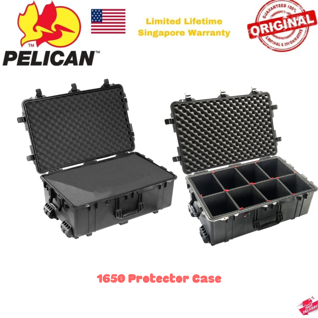 Pelican 1650 Protector Case (Limited Lifetime SG Warranty)(Ready Stocks ...