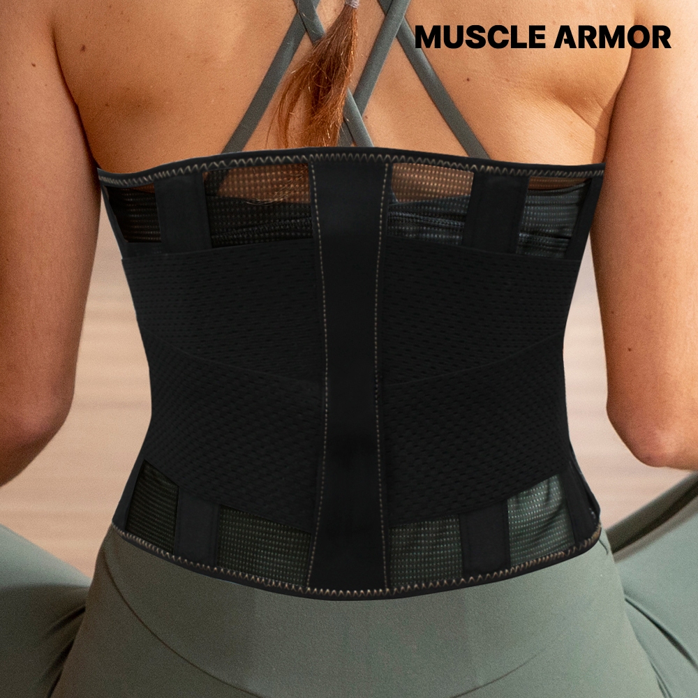 Muscle Armour Waist Guard Spinal Disc Pain Band Abdominal Band | Shopee ...