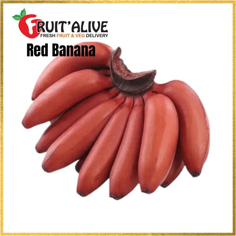 RED BANANA (RAJA UDANG) FROM MALAYSIA (FRUIT) | Shopee Singapore