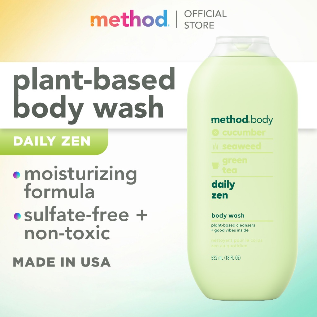 Method body wash - daily zen 532ml | Shopee Singapore