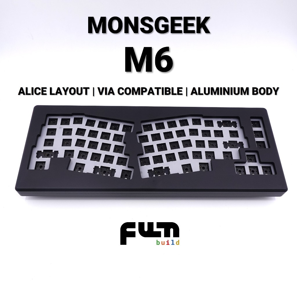 MONSGEEK M6 Full Aluminum Mechanical Keyboard Barebones Kit | Shopee ...