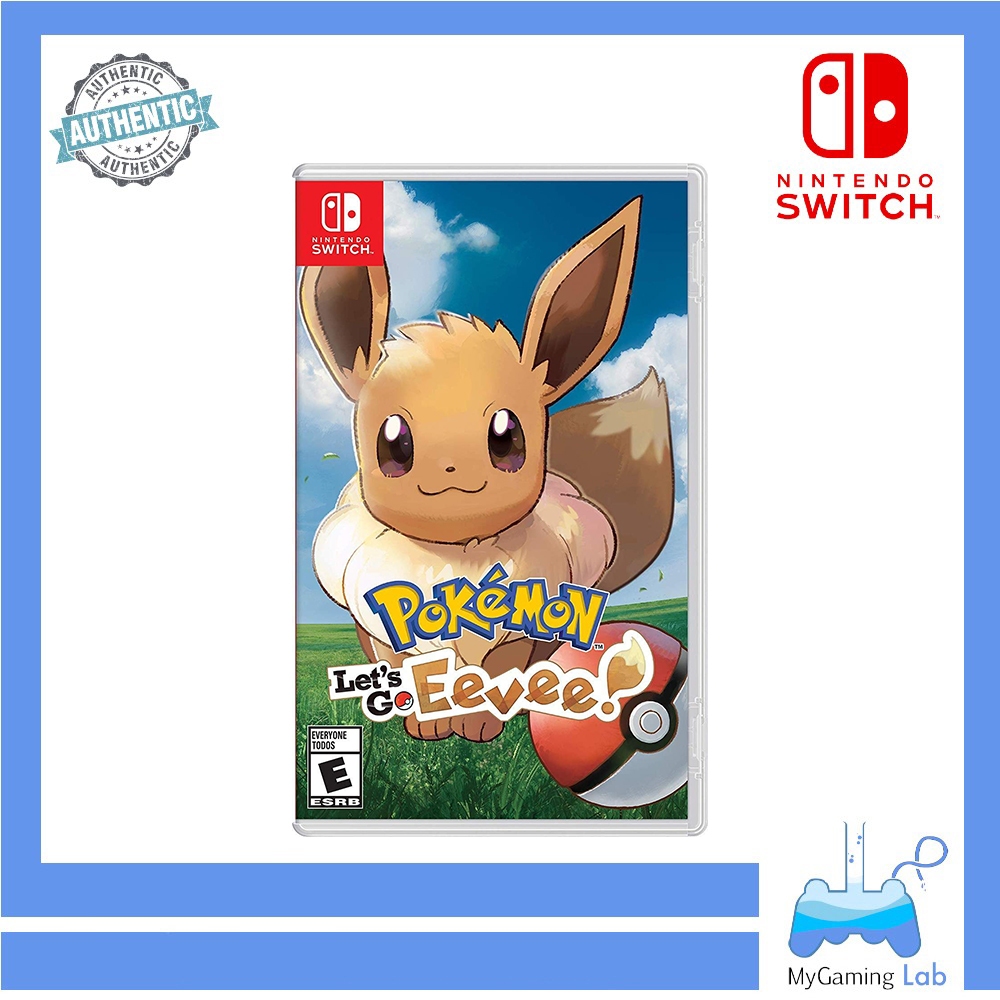 [SG] Nintendo Switch Game Pokemon Let's Go Eevee | Shopee Singapore