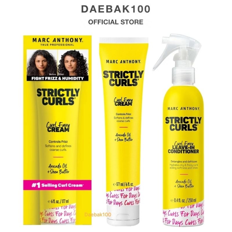 Marc Anthony Strictly Curls Curl Envy Cream 177ml Shopee Singapore