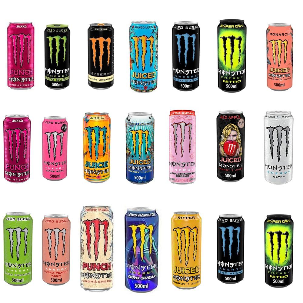 Monster Energy Drink | 6 Flavors | 473ml | Shopee Singapore