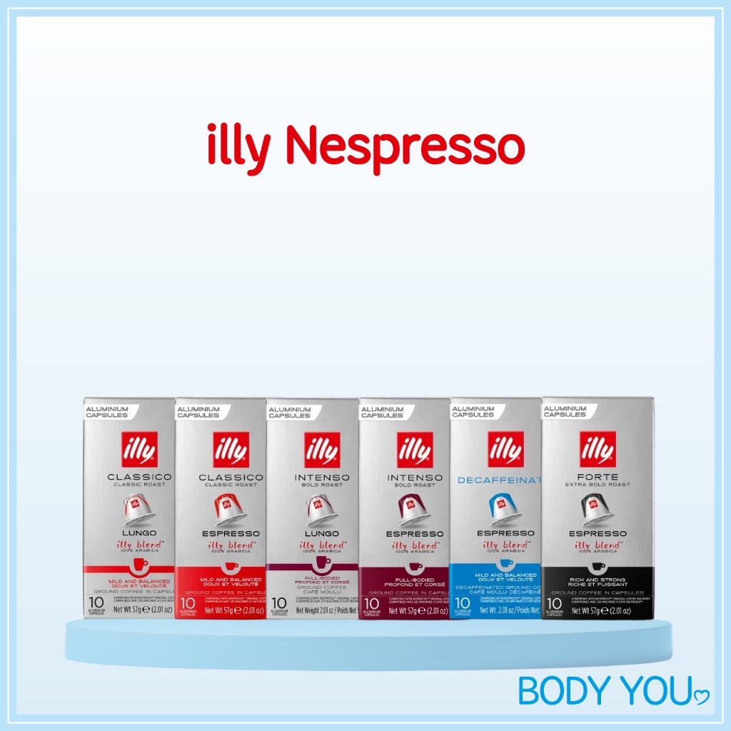 [illy] Nespresso Coffee Capsule All Flavor (10 capsules per pack) Korea ...