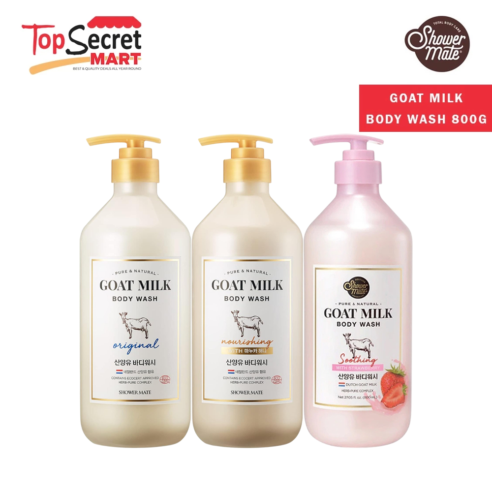 Wholesale!! [Korea Top Body Wash] Korea Shower Mate Goat Milk Body Wash ...